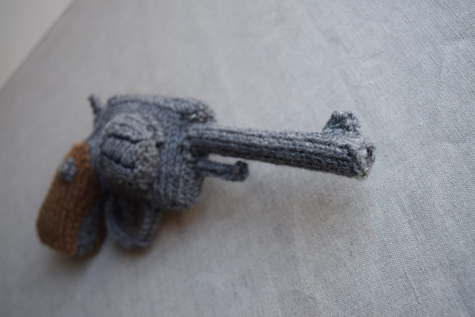 PDF Knitting PATTERN - Knitted Revolver PDF Pattern - Knitting Pattern ...