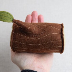 PDF Sewing PATTERN - Log Felt Toy Sewing Pattern & Tutorial - Plush Toy ...