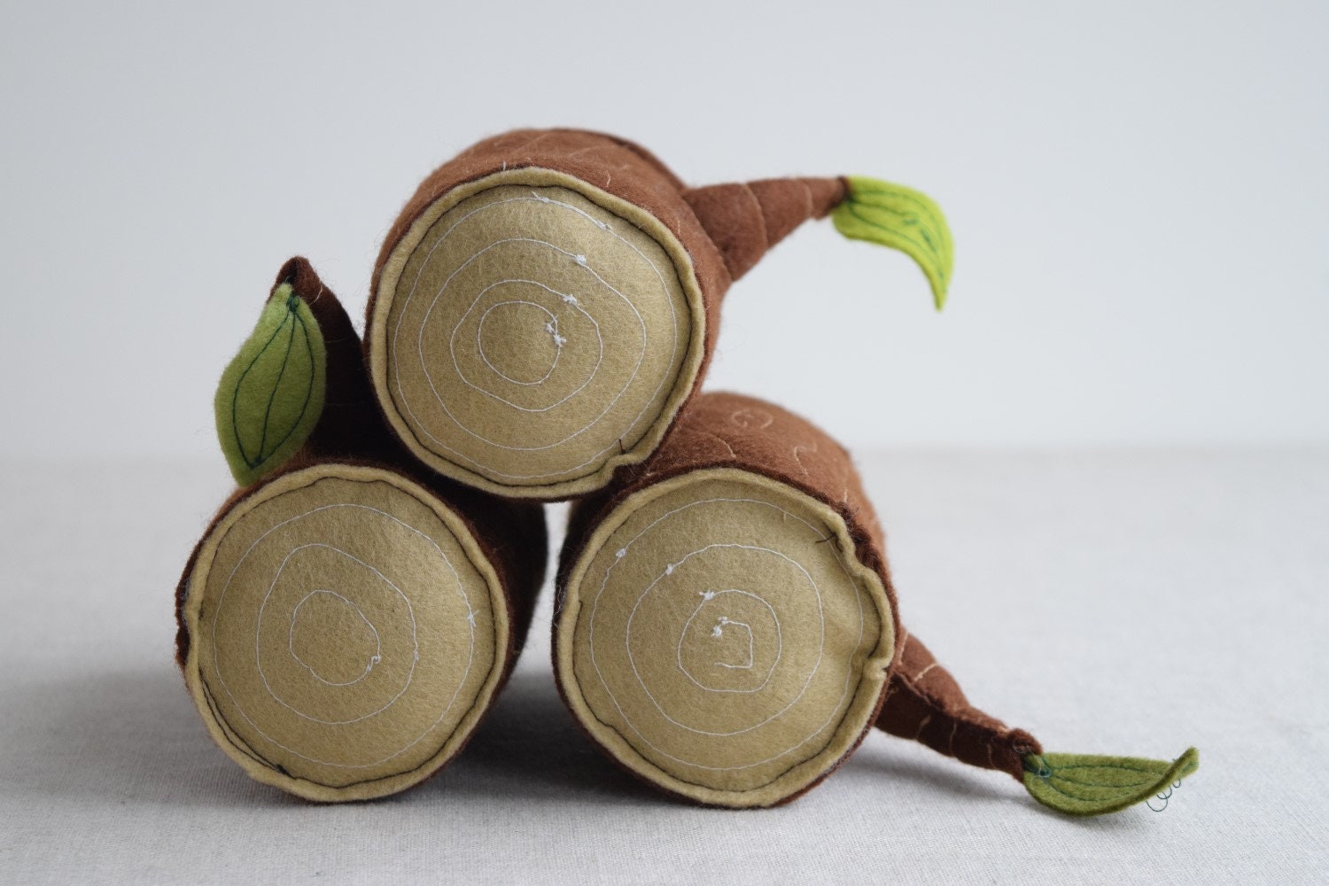 PDF Sewing PATTERN Log Felt Toy Sewing Pattern & Tutorial | Etsy UK