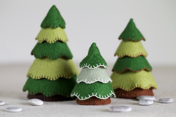 PDF Sewing PATTERN Felt Tree Sewing Pattern DIY Embroidery - Etsy