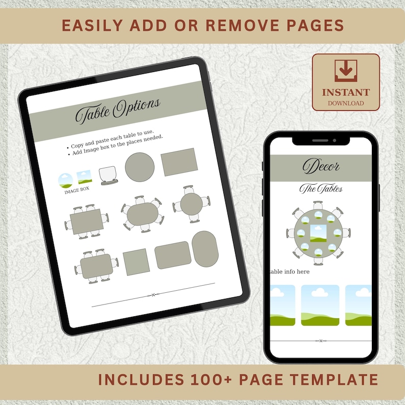 Elegant Wedding Binder Template | Editable Canva Planner (digital ...
