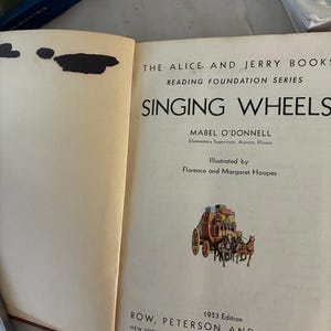 Singing Wheels - the Alice and Jerry Books - Etsy