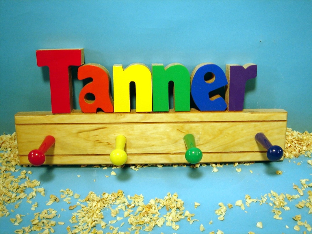Personalized Coat Rack - Etsy