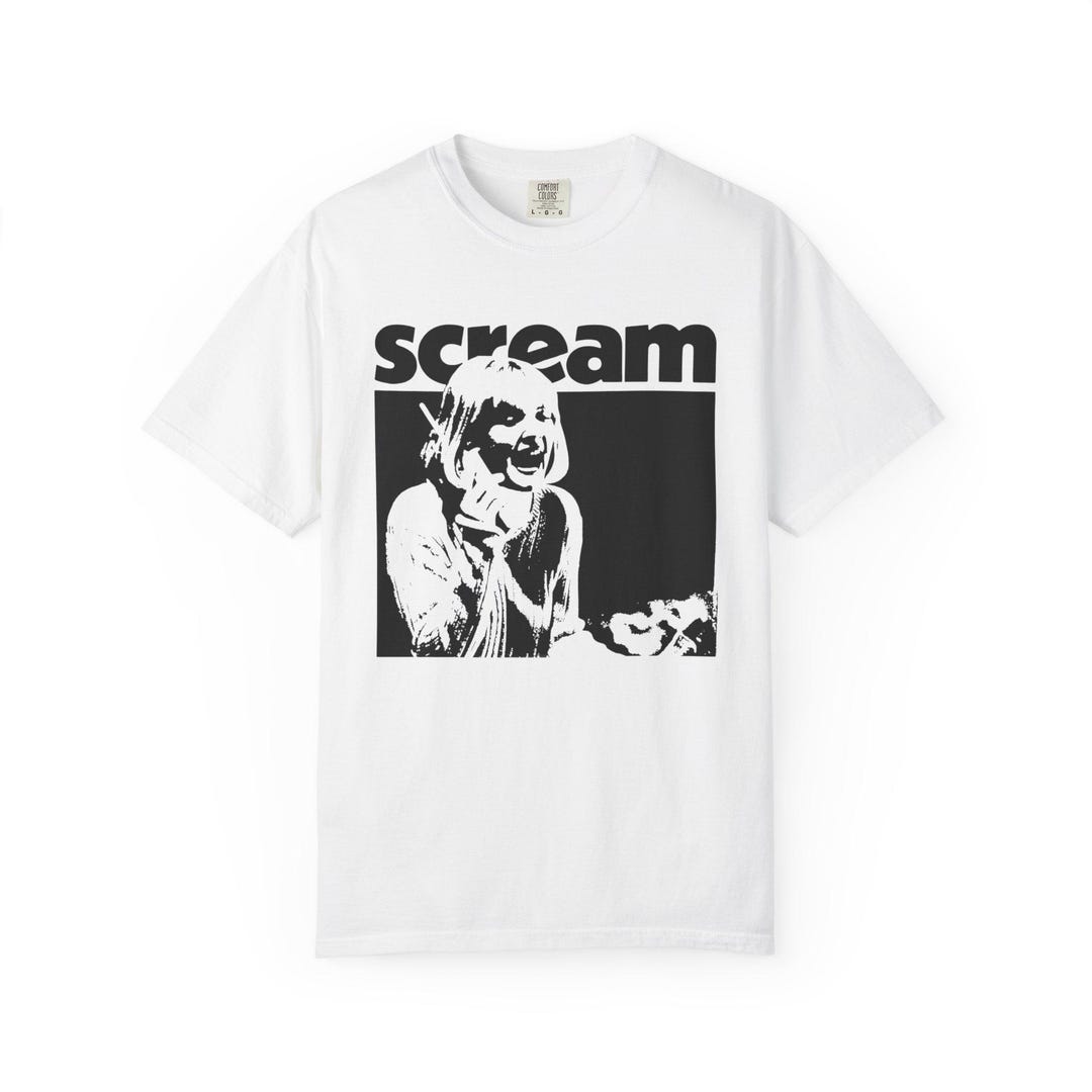 Scream Movie Poster Vintage Style Comfort Colors Unisex Tshirt - Etsy