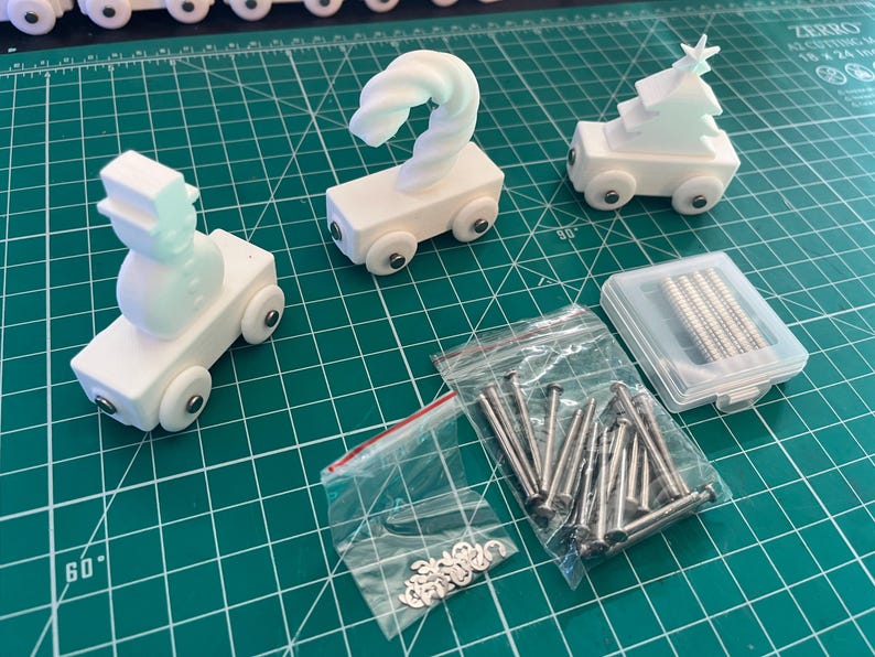 Christmas Train STL Bundle | 3D Printable Holiday Toy (digital Download ...