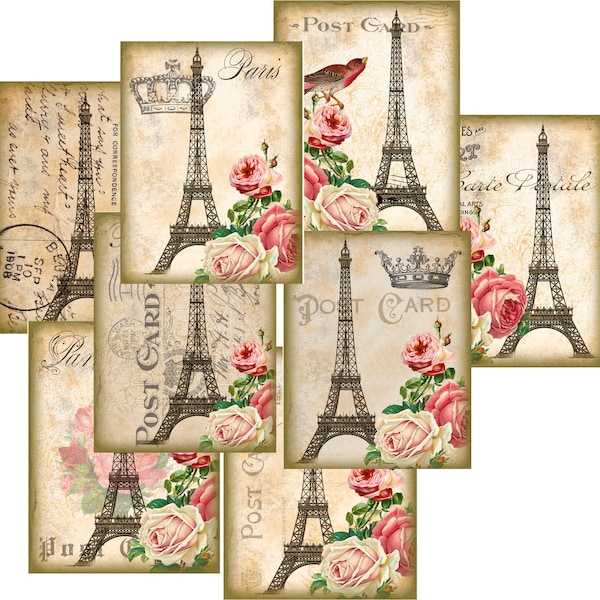 Paris Note Cards - Etsy
