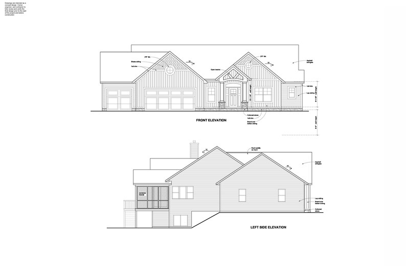 1853 Sq Ft Ranch House Plan, 3 Bedroom, 2 Plus Baths, Home Office, Home ...