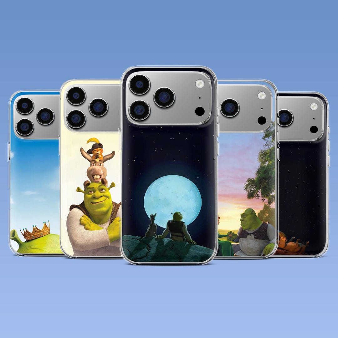 Shrek Phone Case Swamp Life Fairytale Cover for iPhone 17, 17pro, 16 ...