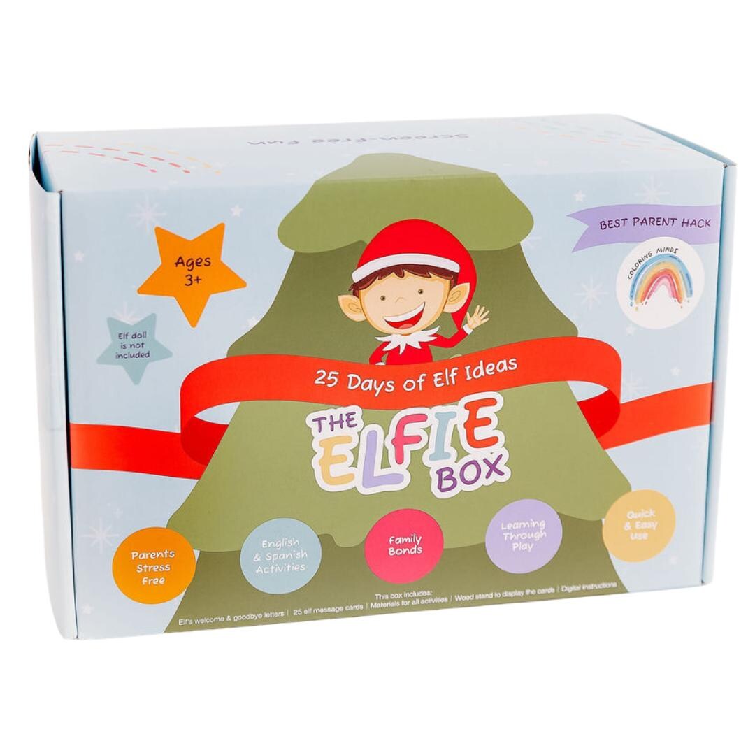 The Elfie Box – 25 Days Elf Tradition Activity Kit - Etsy