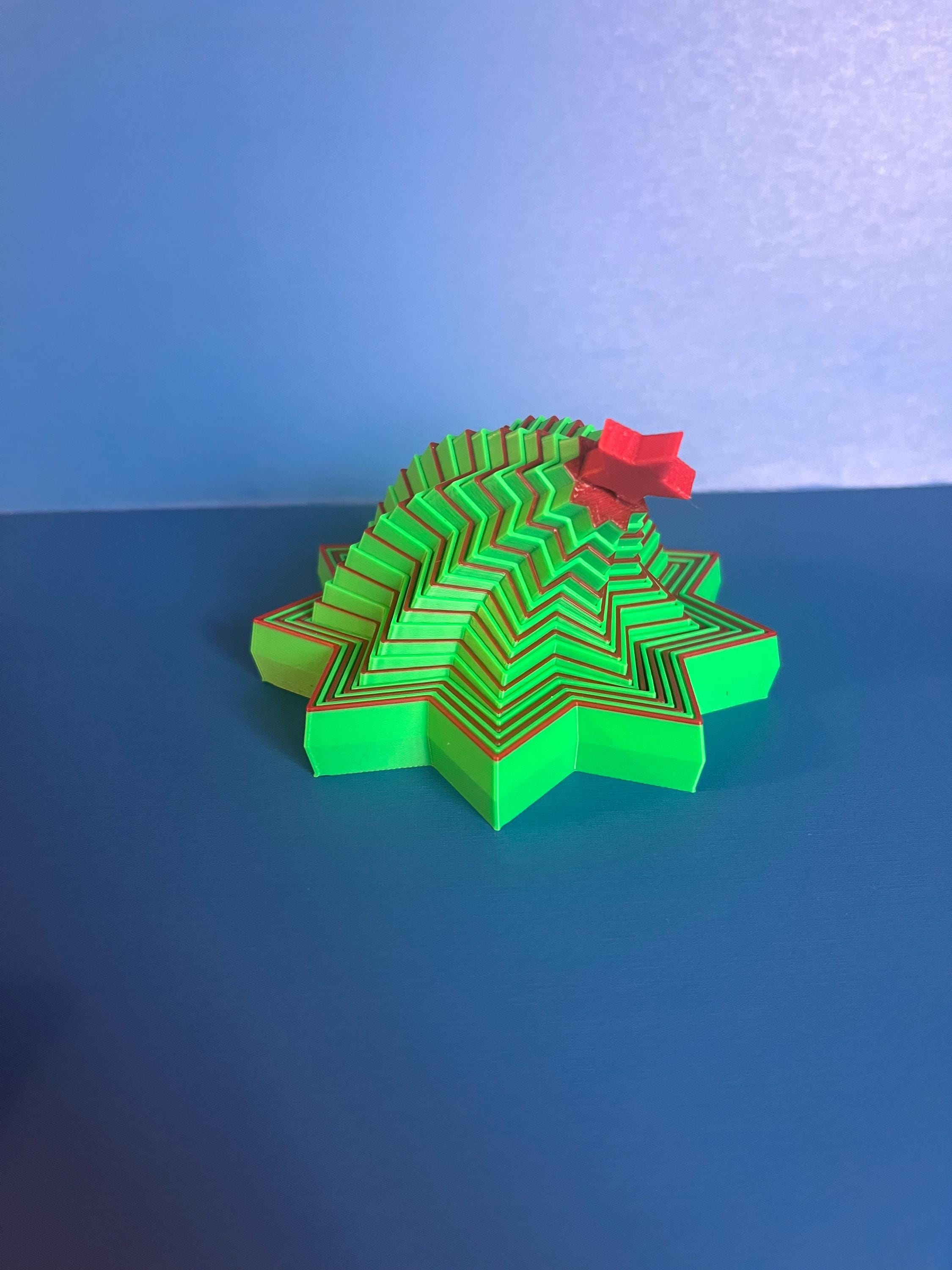 Christmas Tree Expanding Fidget – A Festive Twist on Focus! - Etsy