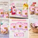 Milk and Cookies Valentine's Day Tags, Printable Gift Tags (PDF ...