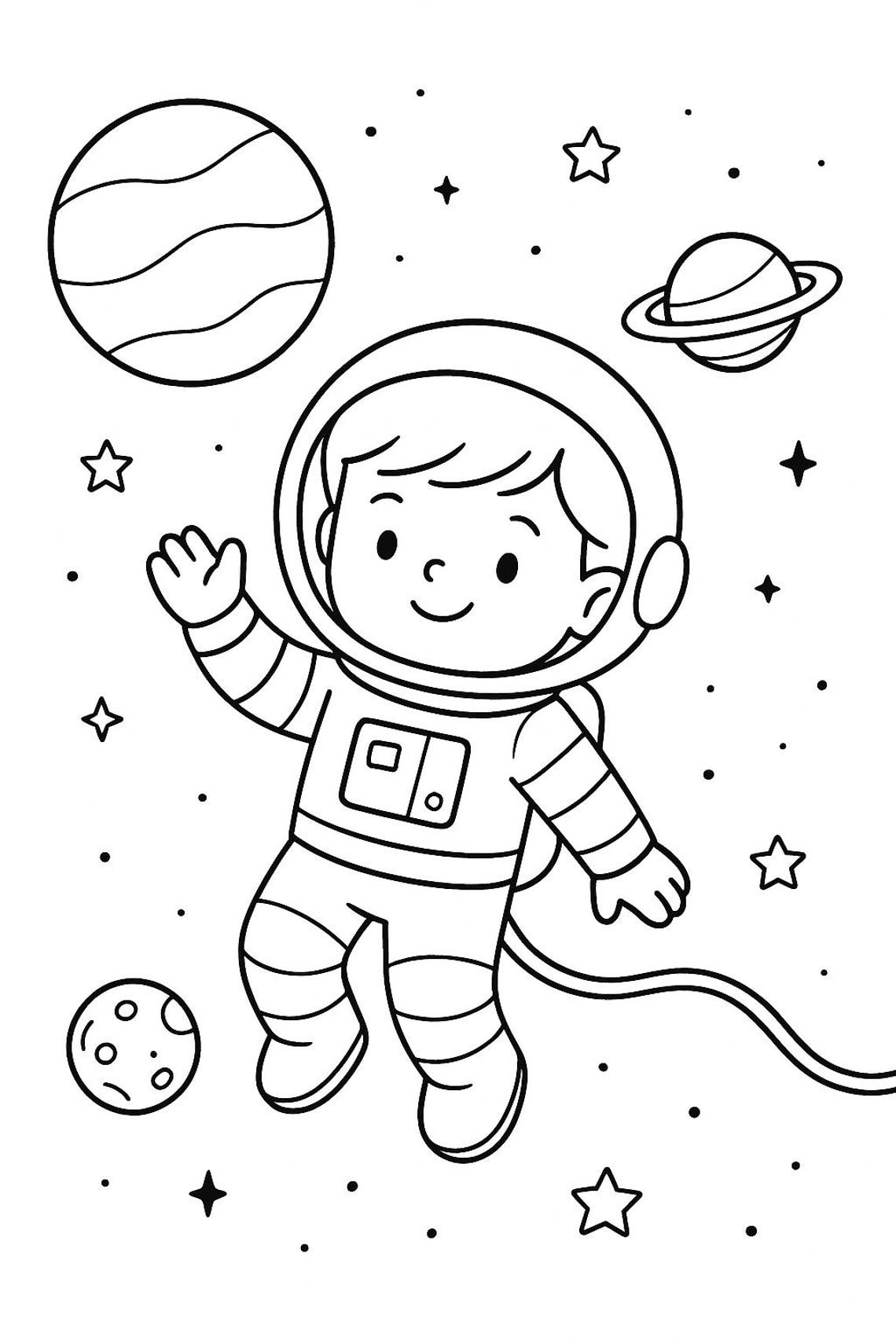 Space Adventure Coloring Sheets | Printable Set - Etsy