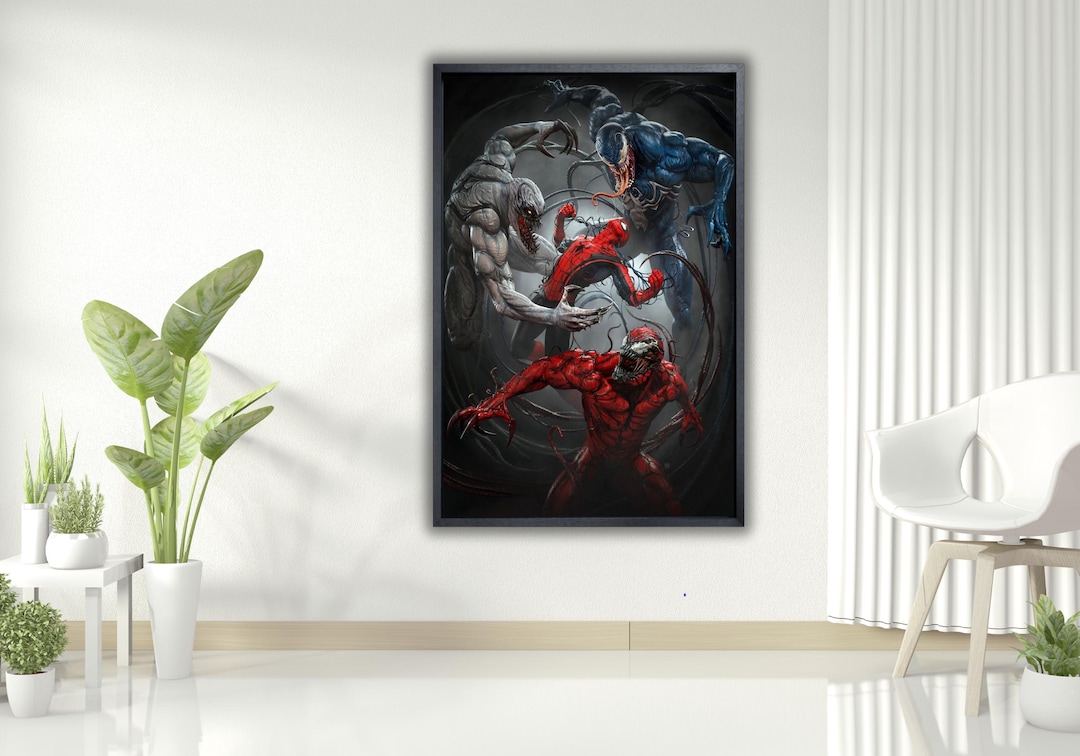 Venom Poster Canvas Wall Art Home Decor - Etsy