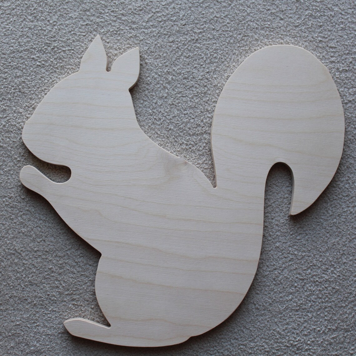 Squirrel Wood Shape Wood Cutout Wood Shape Wooden | Etsy