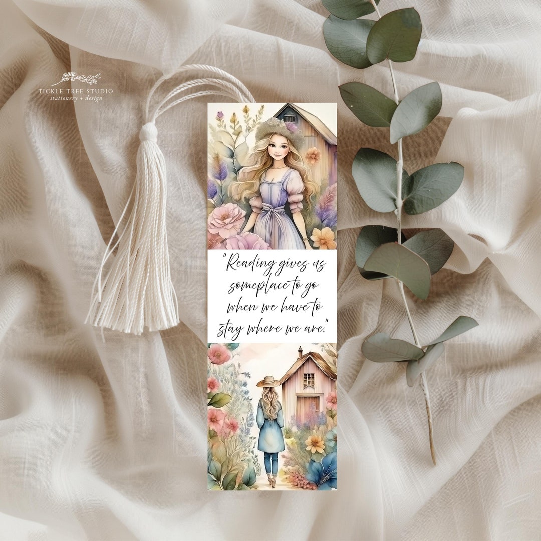 Watercolour Bookmarks Farm Theme Quality Printing B001.3 - Etsy