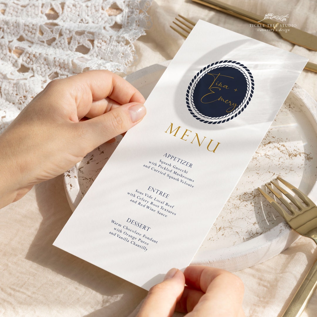 Marina Bay TTW-24019 Menus Reception Table Décor - Etsy