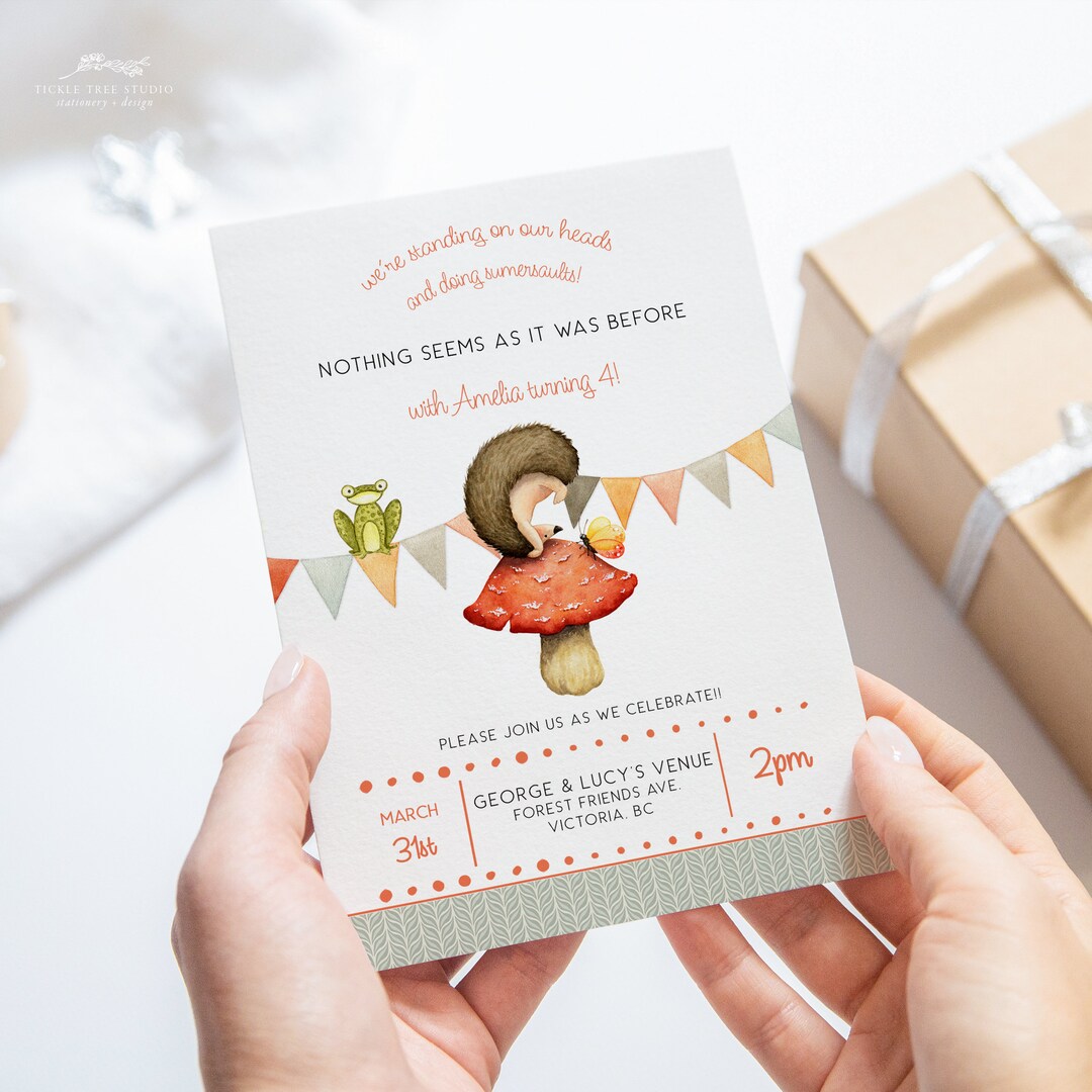 Personalized Printable Invitation & Party Décor We Are Doing ...