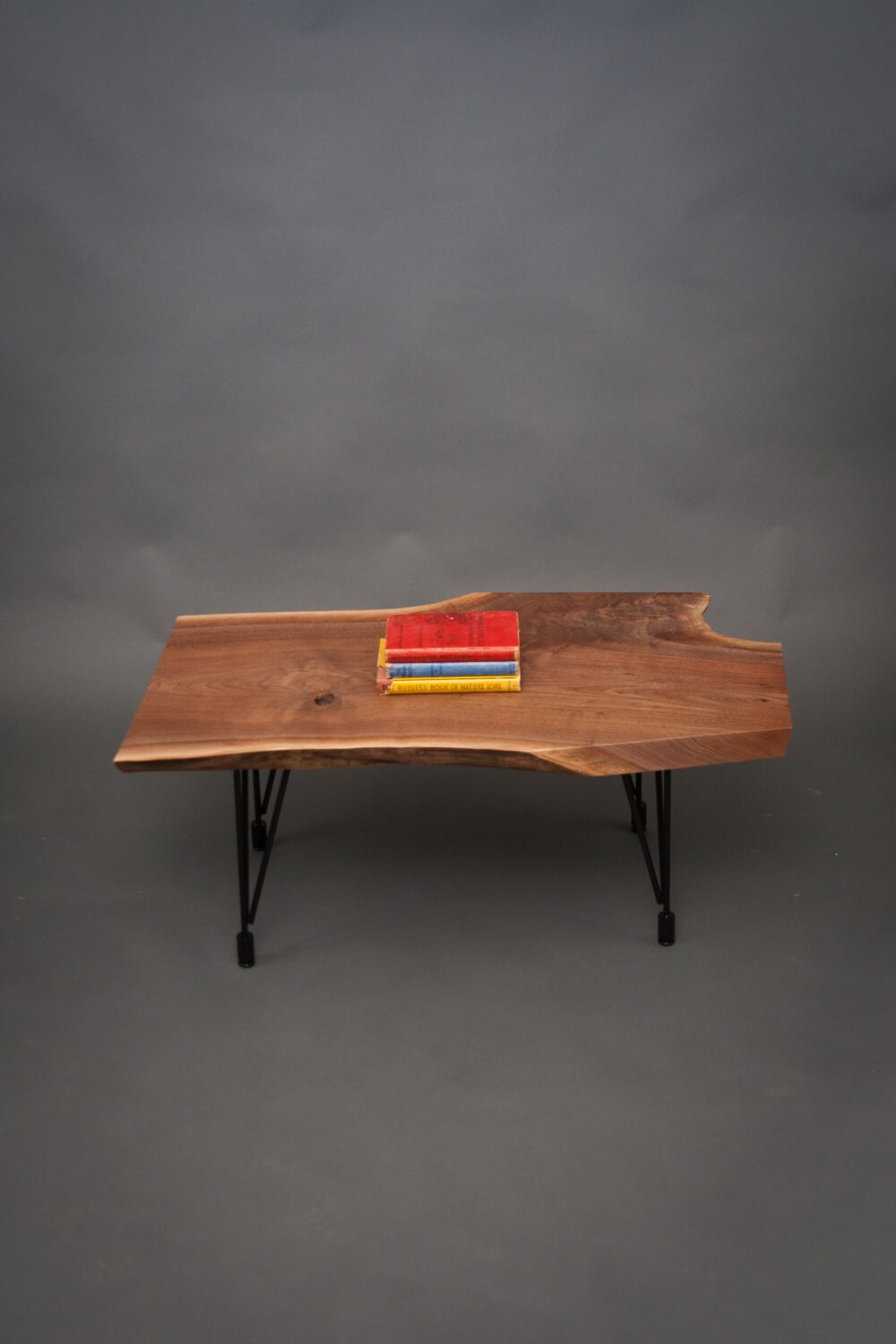 CUSTOM Petite Live Edge Black Walnut COFFEE Table - Etsy