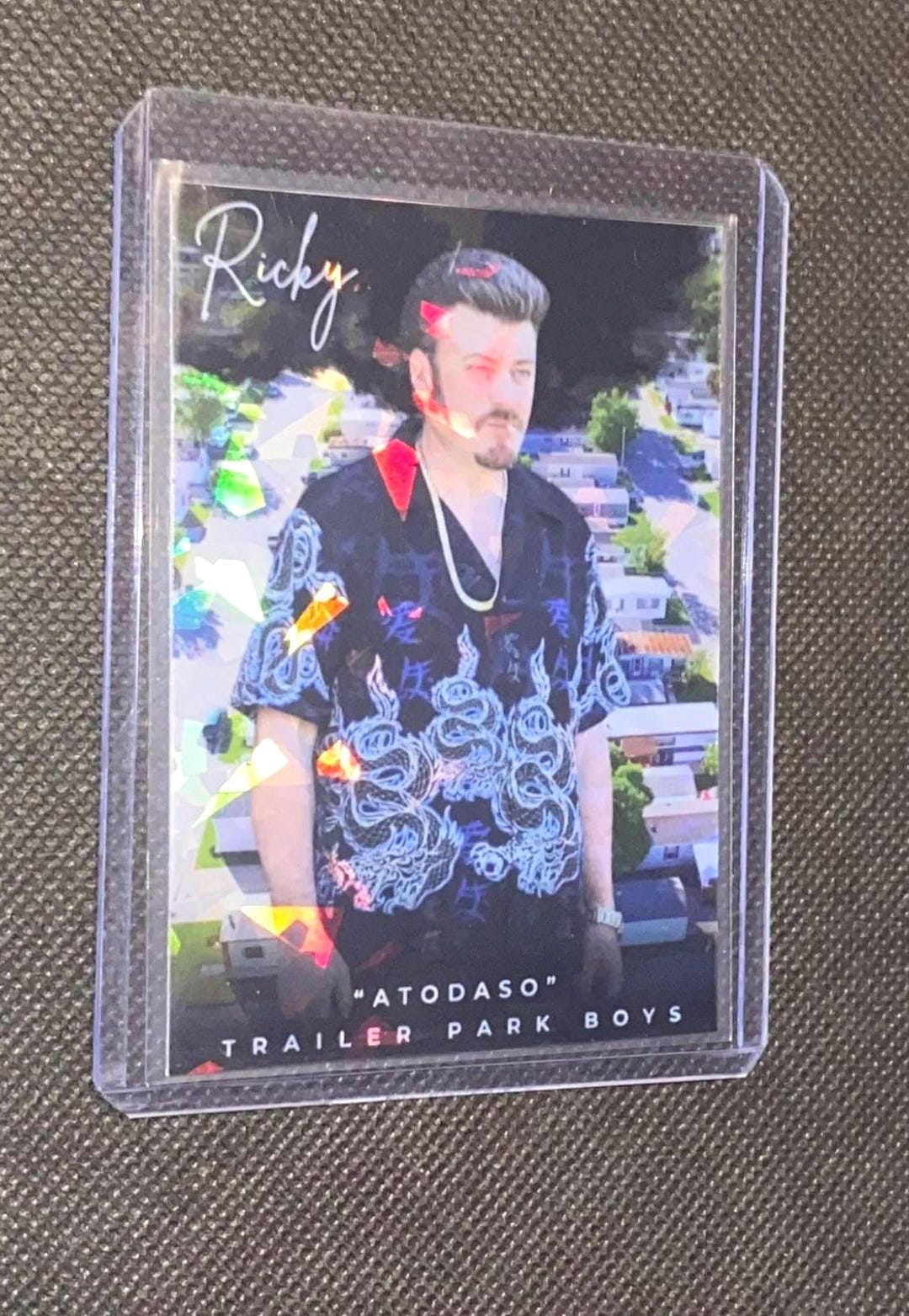 Ricky "atodaso" Custom Trailer Park Boys Refractor Holographic Trading ...