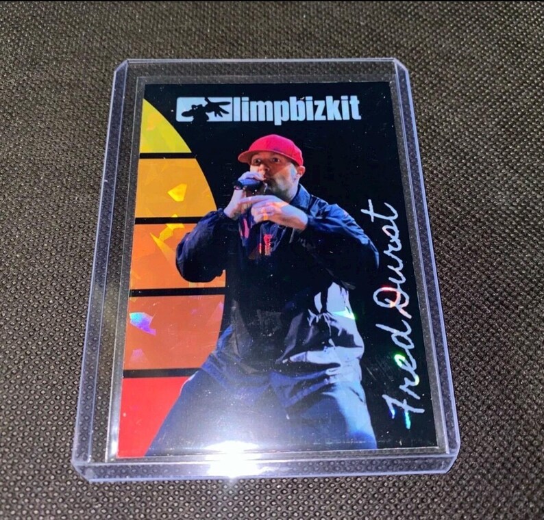 Limp Bizkit Fred Durst Holographic Custom Trading Card Makes for a ...