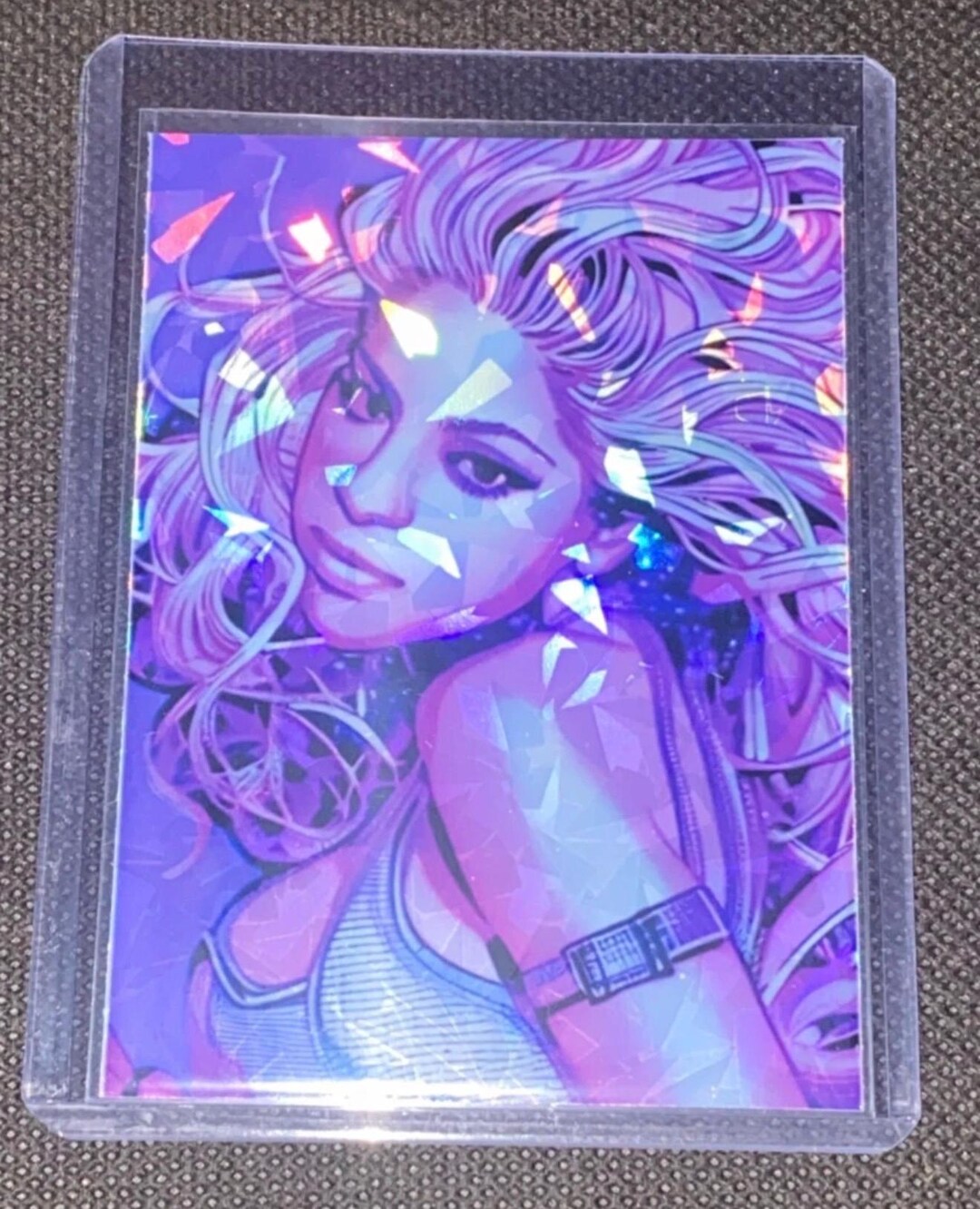 Shakira Custom Holo Art Refractor Card in Top Loader Great Idea for a ...