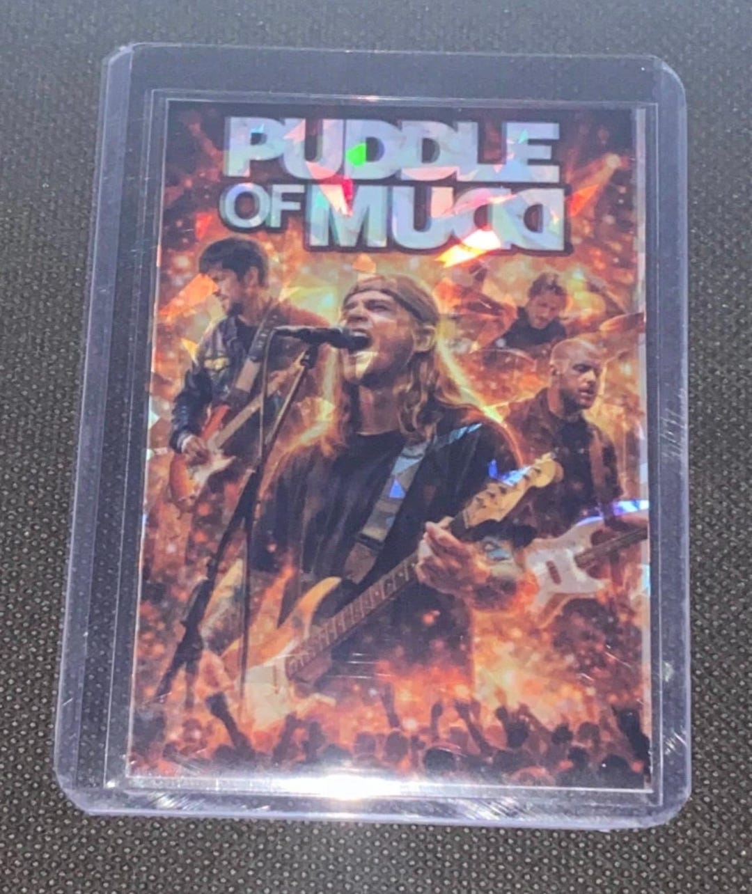 Puddle of Mudd Custom Holographic Fan Poster Card Memorabilia With a ...