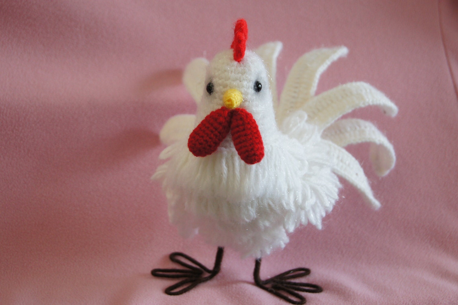 Cock,crochet - Etsy