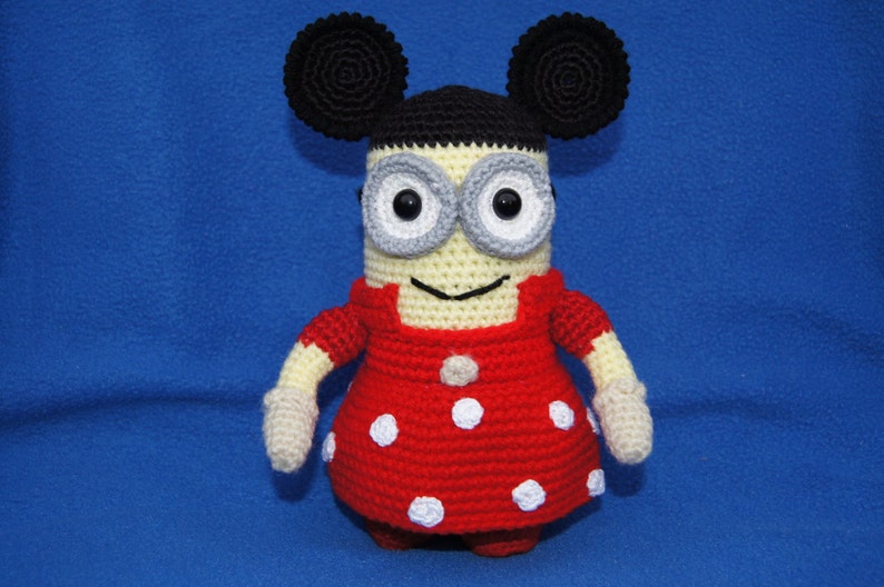 Minions Mickey and Minnie,crochet - Etsy