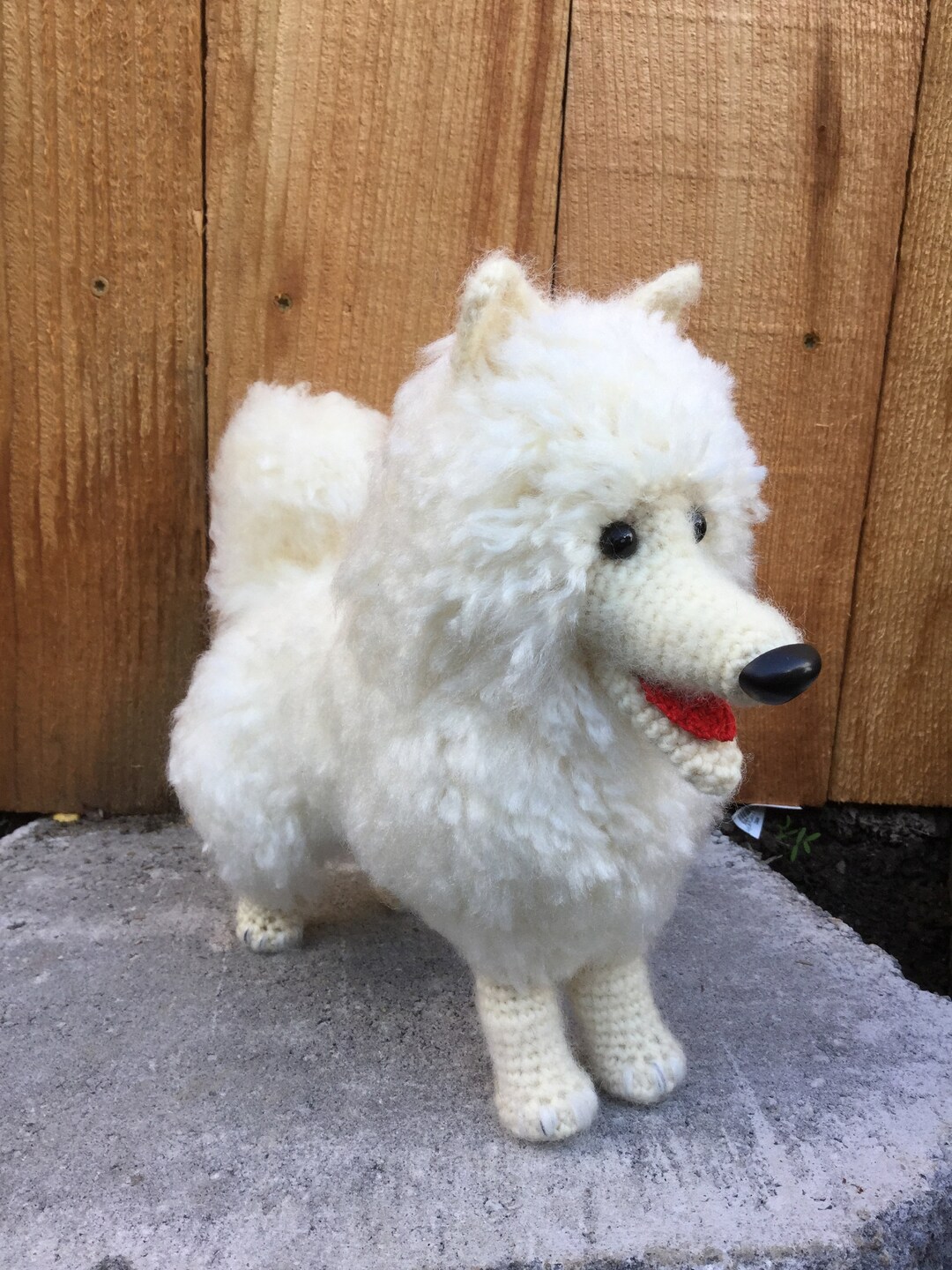 Crochet Samoyed Dog Pattern, Amigurumi Puppy (PDF Pattern) - Etsy