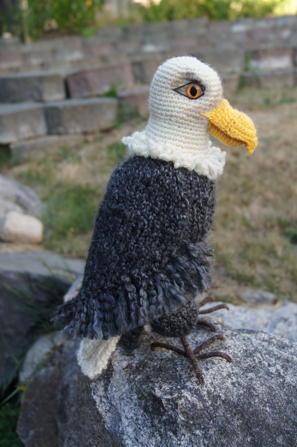 Young Eagle,knitting and Crochet Pattern - Etsy