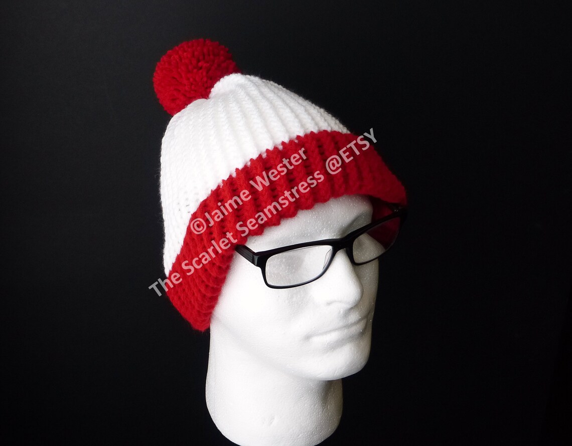 Where's Waldo Hat - Etsy