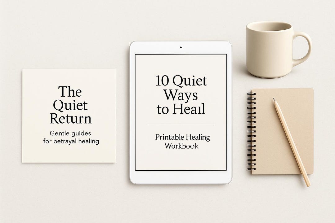 10 Quiet Ways to Heal After Betrayal - Printable Guide for Women - Etsy