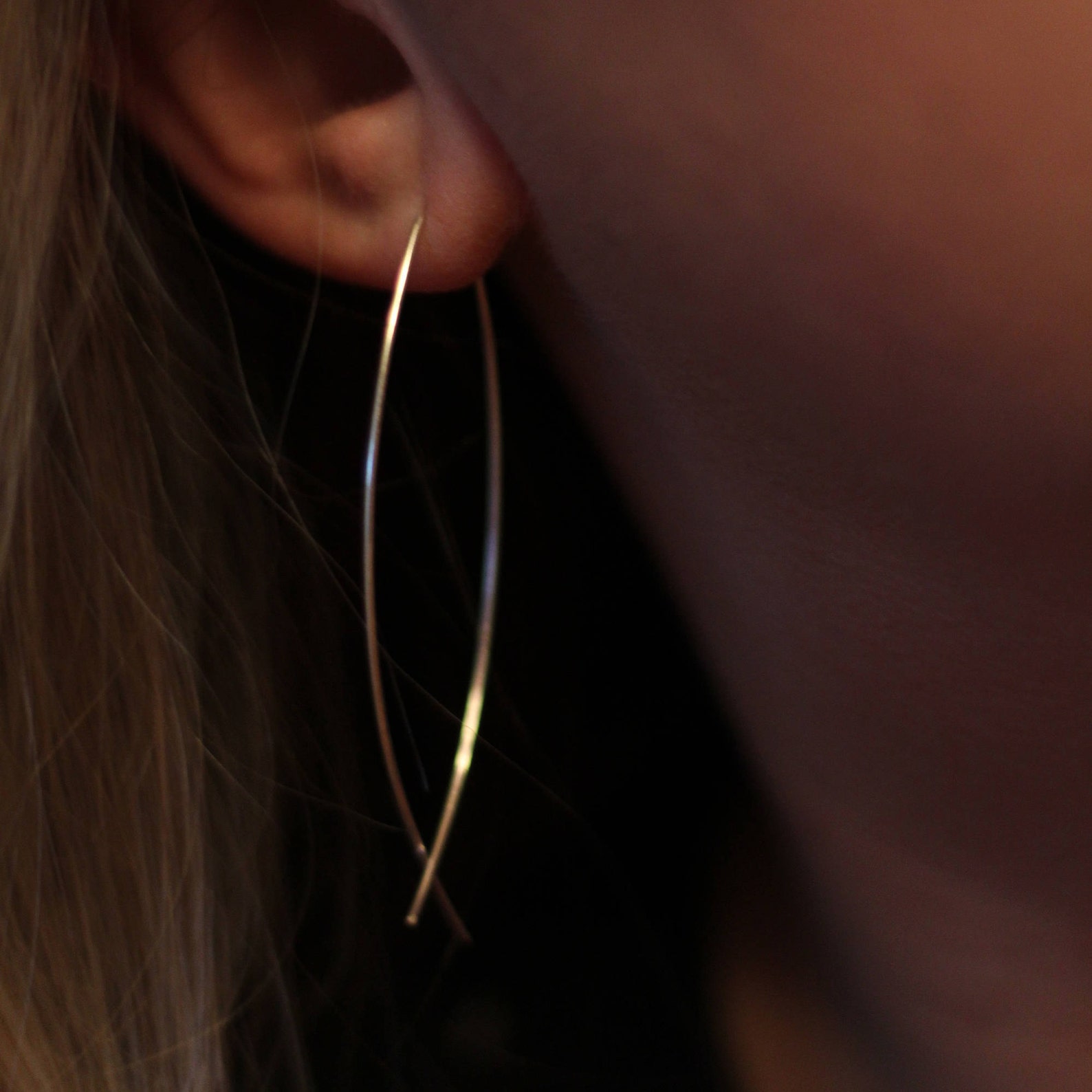 Wire Hoops - Etsy