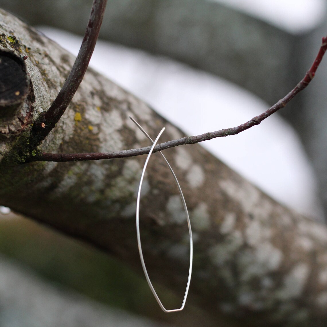 Wire Hoops - Etsy