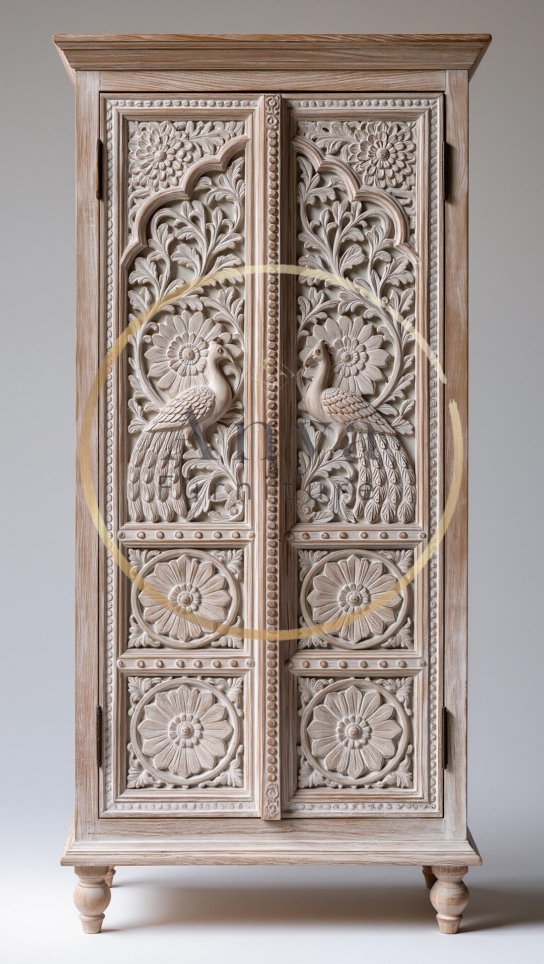 Heritage Peacock Palace Armoire - Etsy