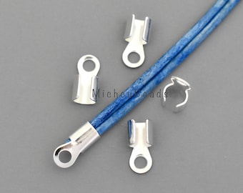 5 Yards 5mm FLAT Leather Cord Distressed Blue Genuine - Etsy