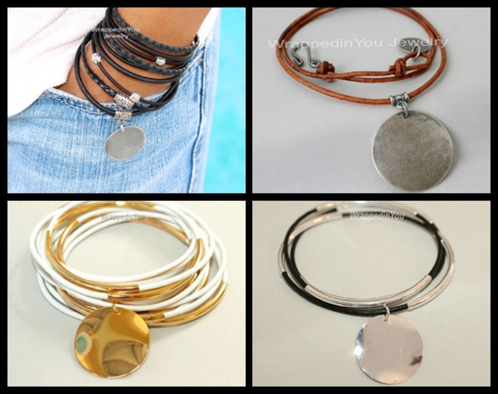 5 Wavy Discs 26mm Flat ROUND Disc Drops Silver STAMPING - Etsy