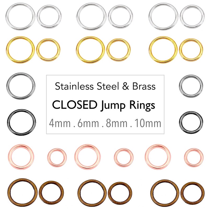 Jump Rings Closing - Etsy