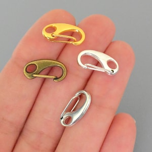 16mm Self Closing Lobster Clasps - Lobster Claw Clasp - Snap Clasp ...