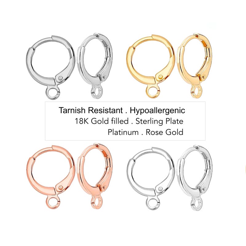 Charm Loop Earrings - Etsy