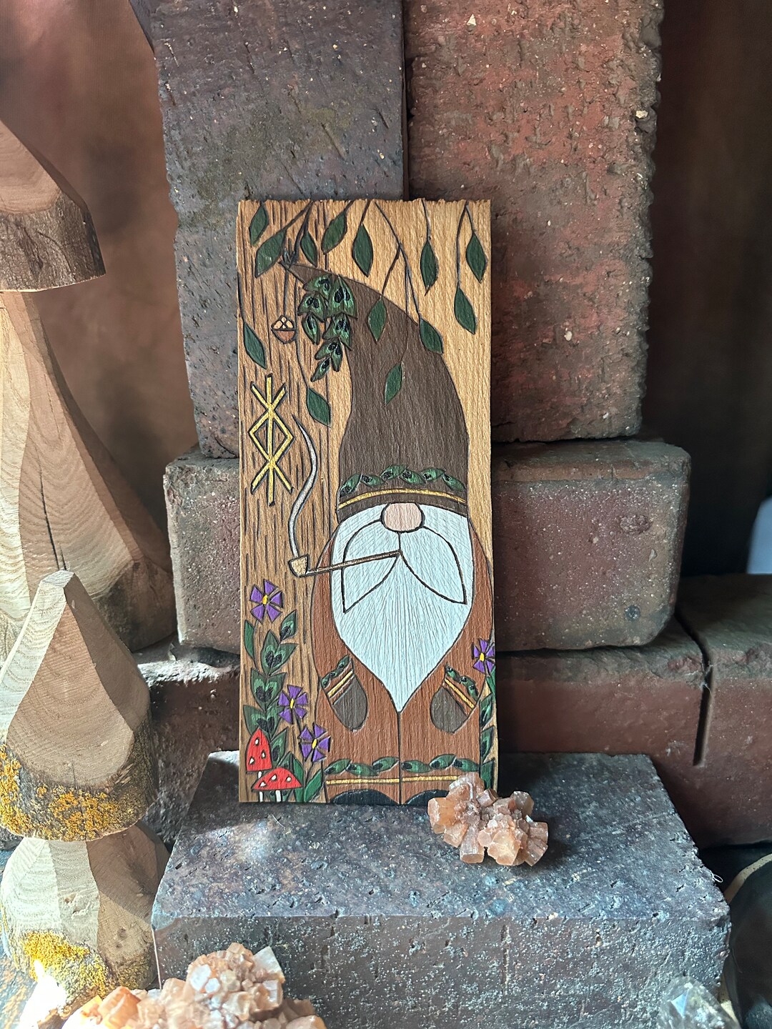 Gnome Gnomes Woodland Forest Forest Gnome Nature Rune Runes Wizard ...