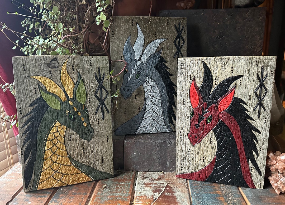 Dragon - Dragons - Dragon Art - Magical Art - Mystical Art - Medieval ...