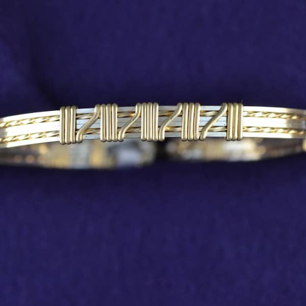 Wire Wrapped Bangle - Etsy