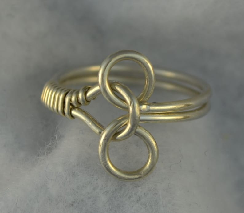 TUTORIAL Puzzle Ring Wire Wrapped - Pdf. Learn to Make This Ring. - Etsy