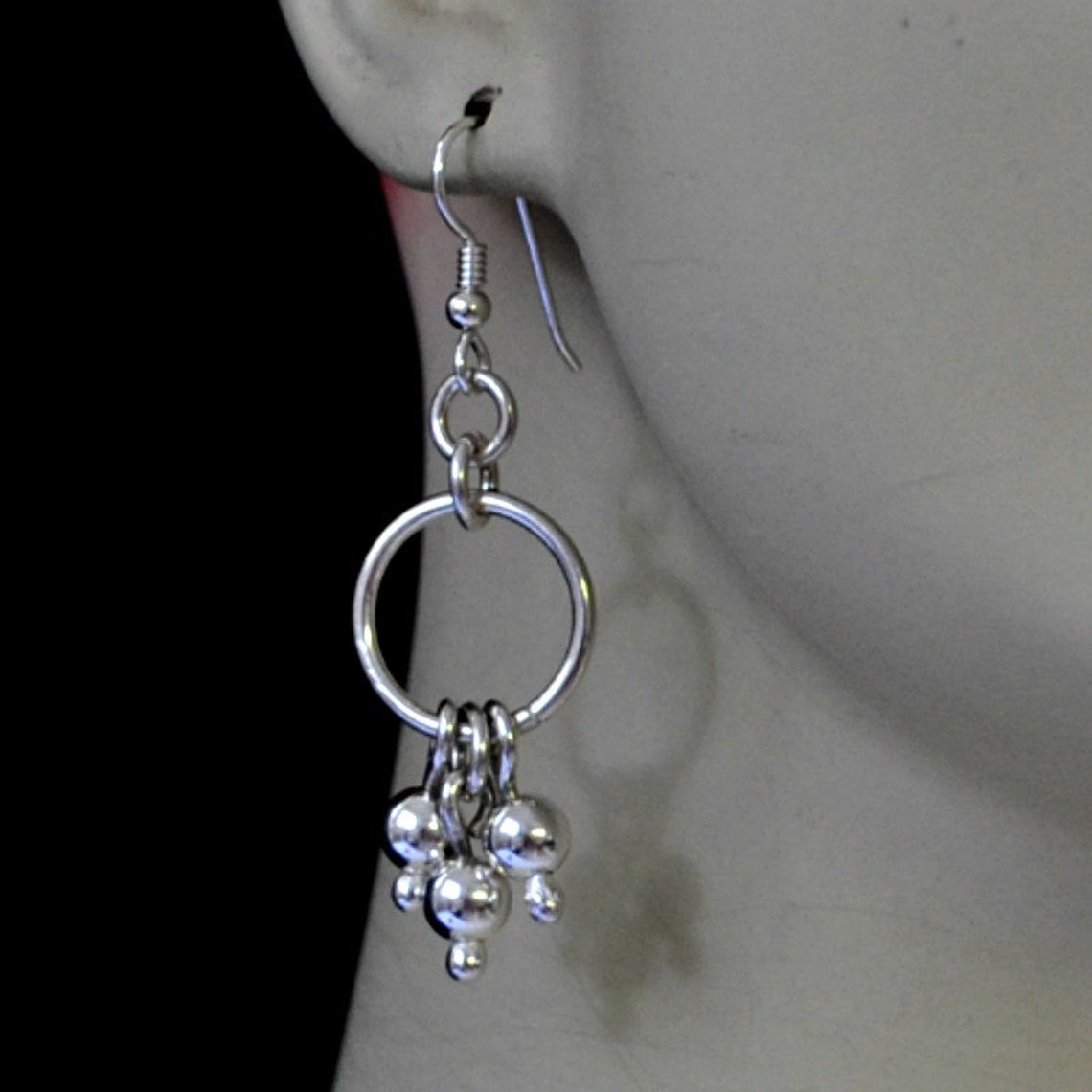 Sterling Silver Cha Cha Earrings. Hand Made. 'cha Cha - Etsy