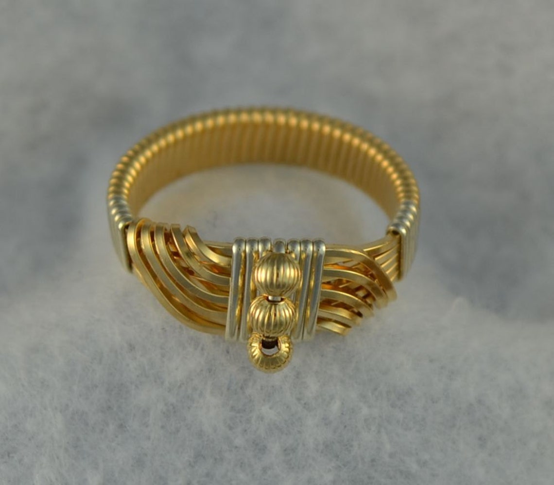 Wire Wrapped Ring 14K Gold Filled Sterling Silver Accents. "sultan's ...
