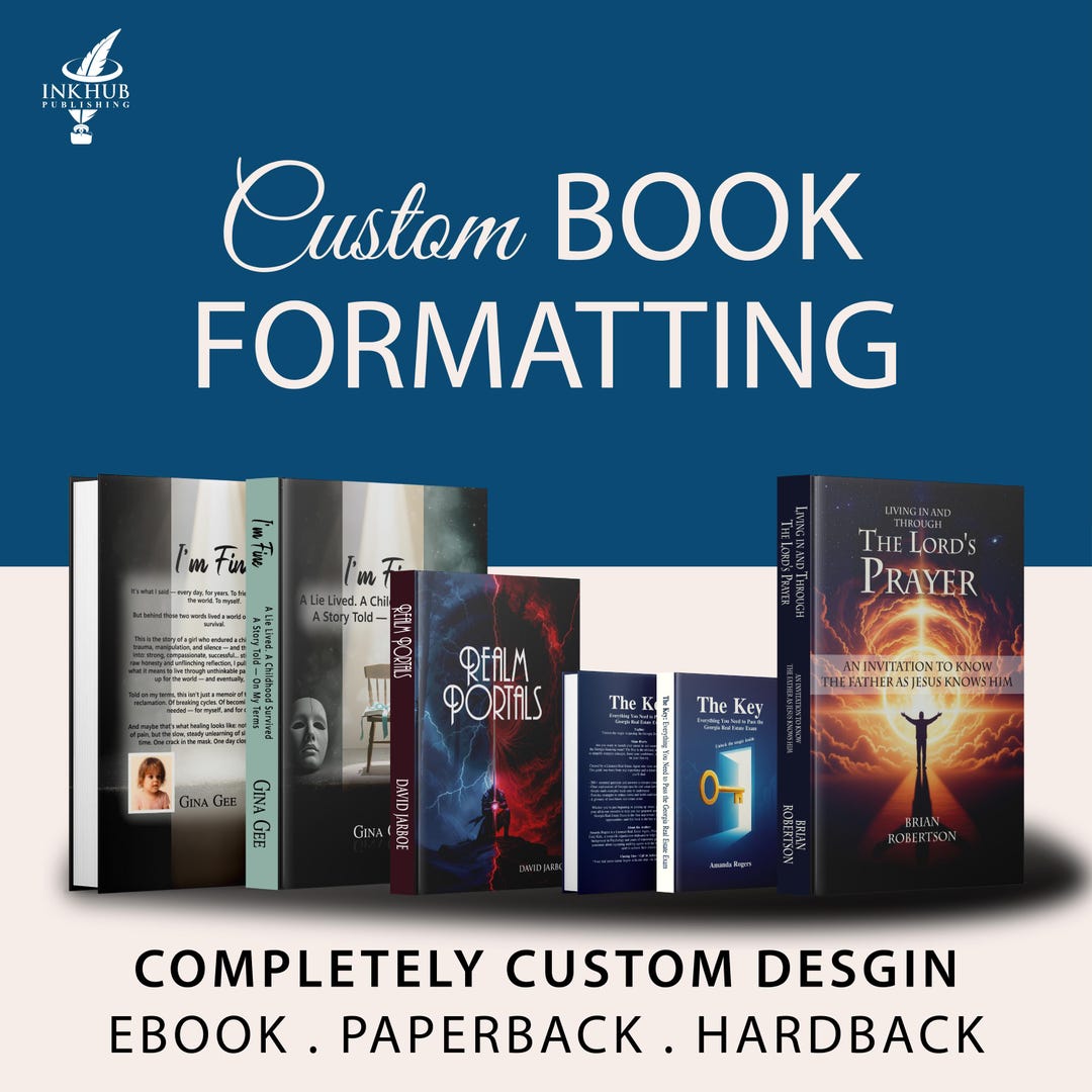 Custom Book Formatting, Chapter Art, Scene Breaks (ebook, Paperback ...
