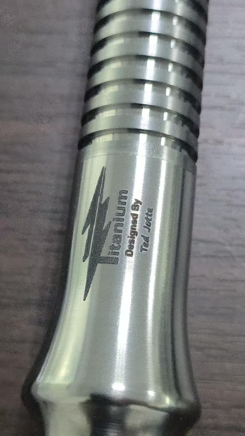 Solid Titanium Ball Handle Walking Cane - Machined From 6al-4v Grade 5 ...