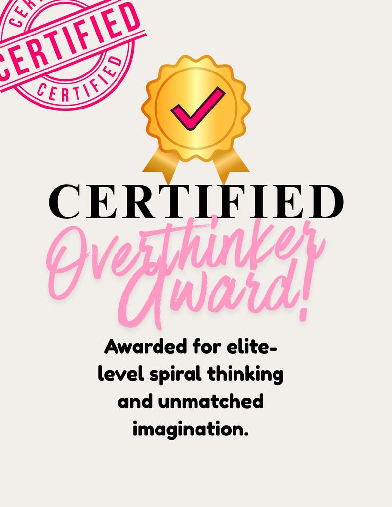 Hot Girls Overthink Party Game, Bachelorette Girls Night Activity ...