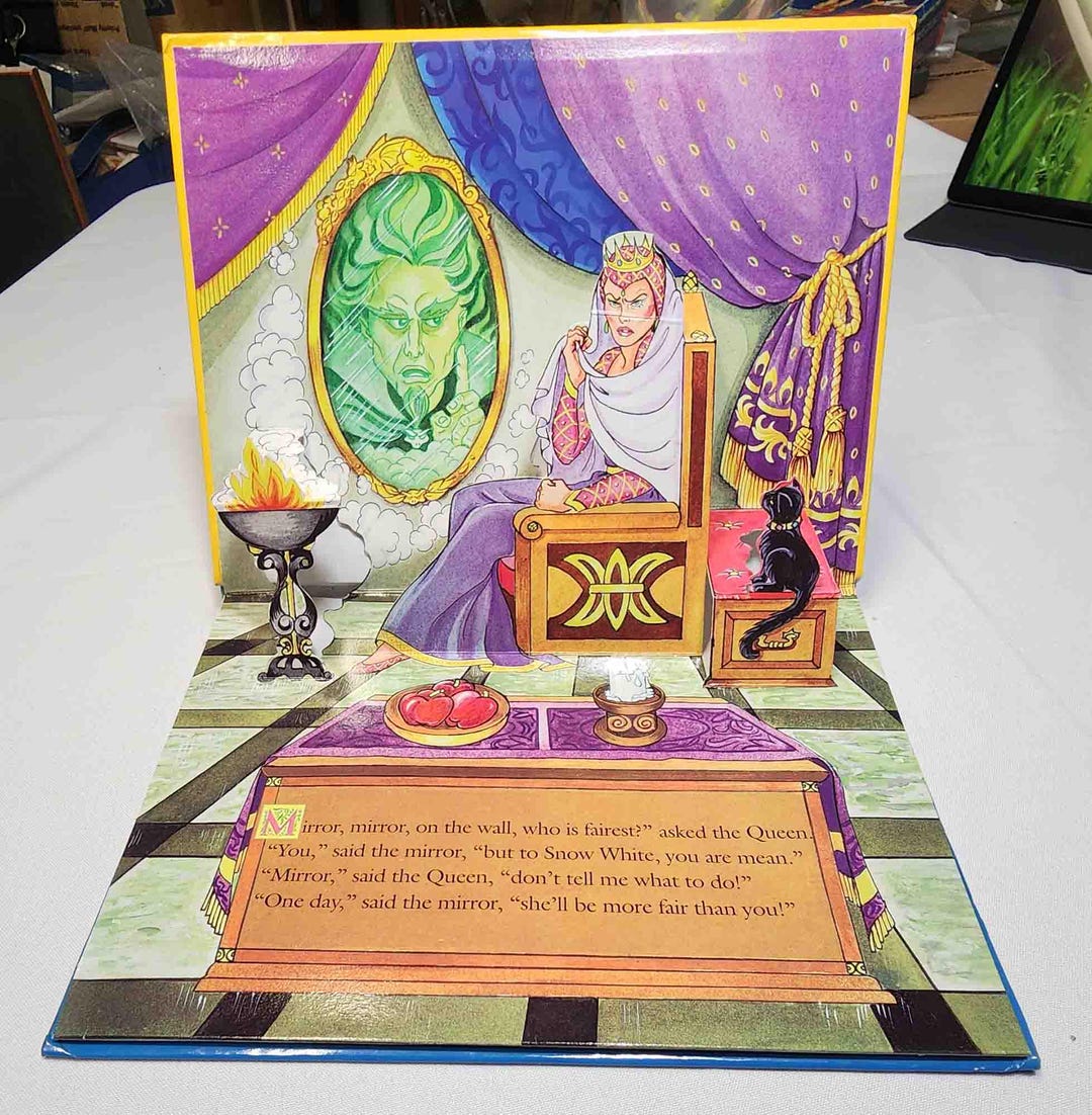 Snow White Fairy Tale Pop up Book Playmore Waldman Publishers ...